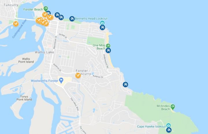 Hay que ver y Cosas que hacer en Forster +Mapa | | Rocket site